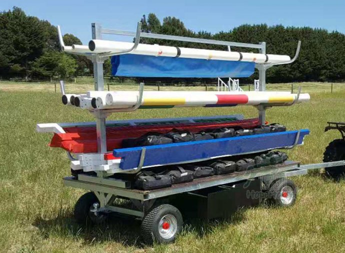 Horse Jump Pole & Pole Trailer