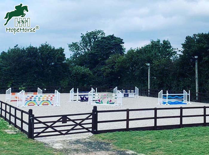 Horse Show Jumps|Dressage Arena|Permanent Stalls|Customized Option for ...