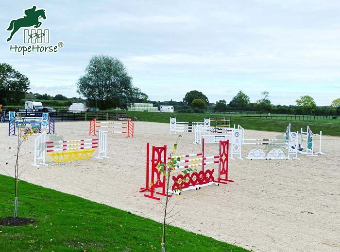 Horse Show Jumps|Dressage Arena|Permanent Stalls|Customized Option for ...